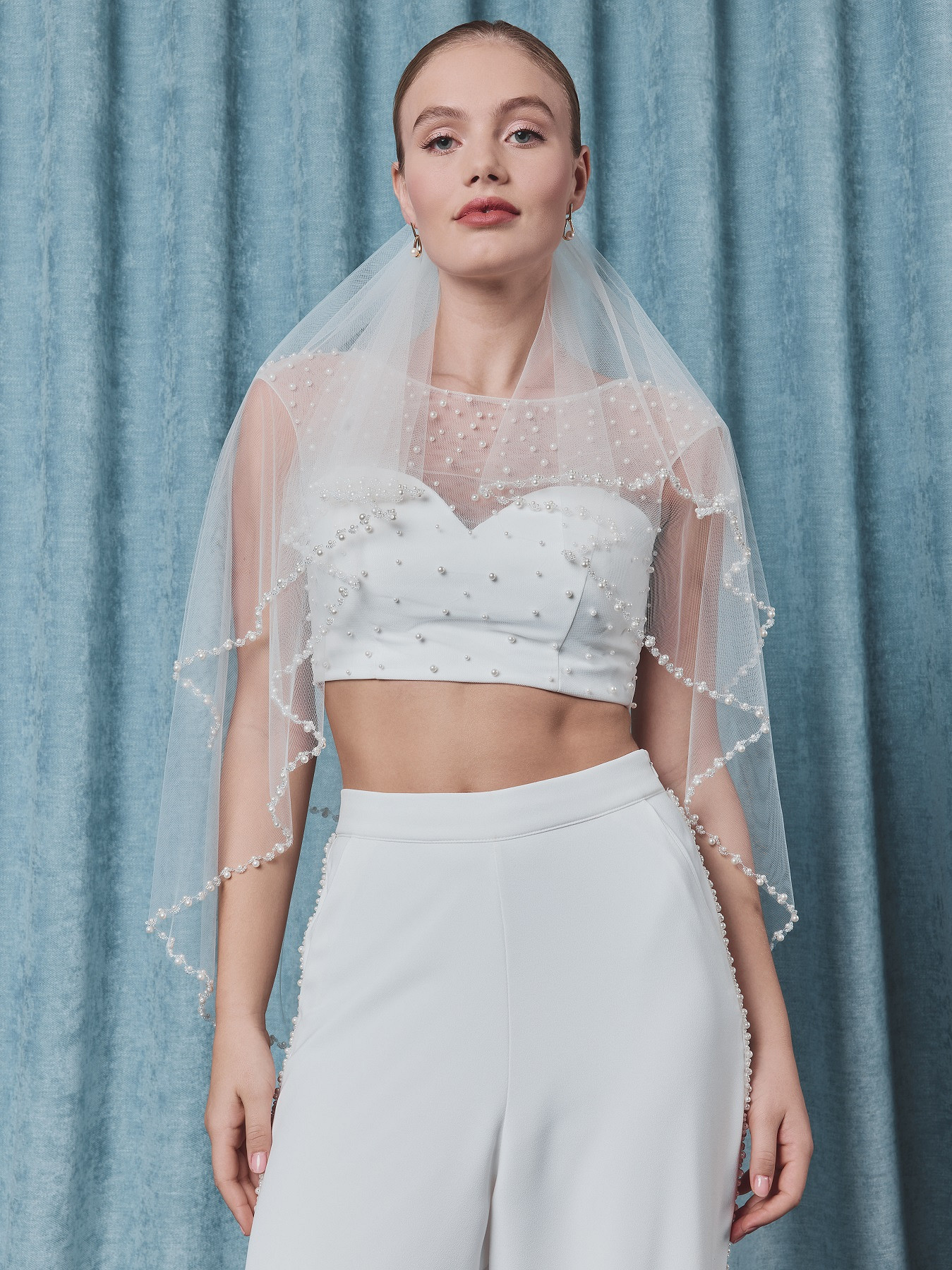 Poirier S75527-080/2/MD Veil | 80cm | Double | Med | Koonings